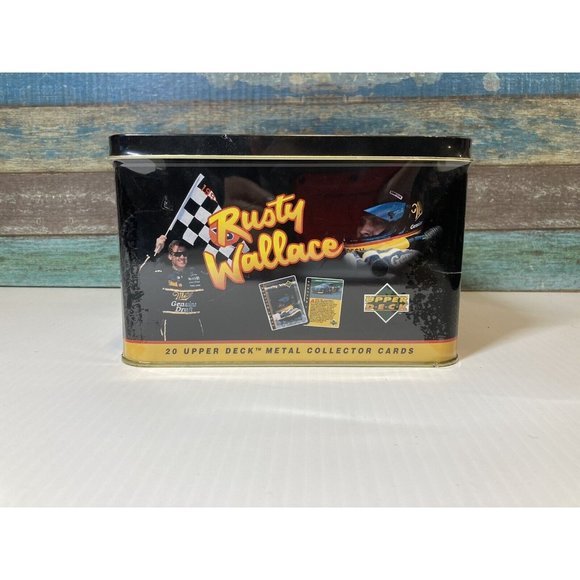 Nascar | Toys | Rusty Wallace 995 2 Upper Deck Metal Collector Cards In ...